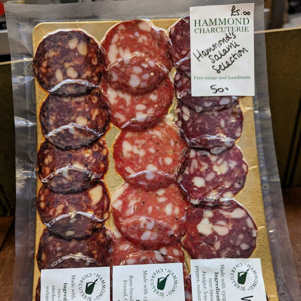 Sliced Salami – selection pack – Hammond Charcuterie